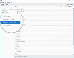 Open and Save Adobe PDF files directly to SharePoint Online (Office 365 ...