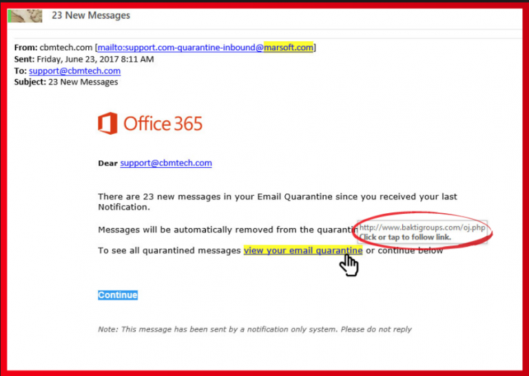 How to identify a scam email - Axiom IT
